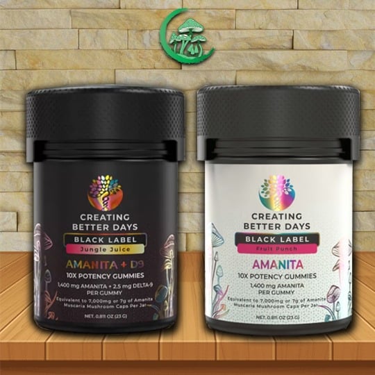 Creating Better Days Black Label Amanita Muscaria Gummies - Great ... Creating Better Days Black Label Amanita Muscaria Gummies - Great ...